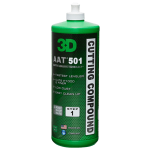 3D AAT RUBBING COMPOUND 501 - Bodyshop Paint Supplies Bayswater