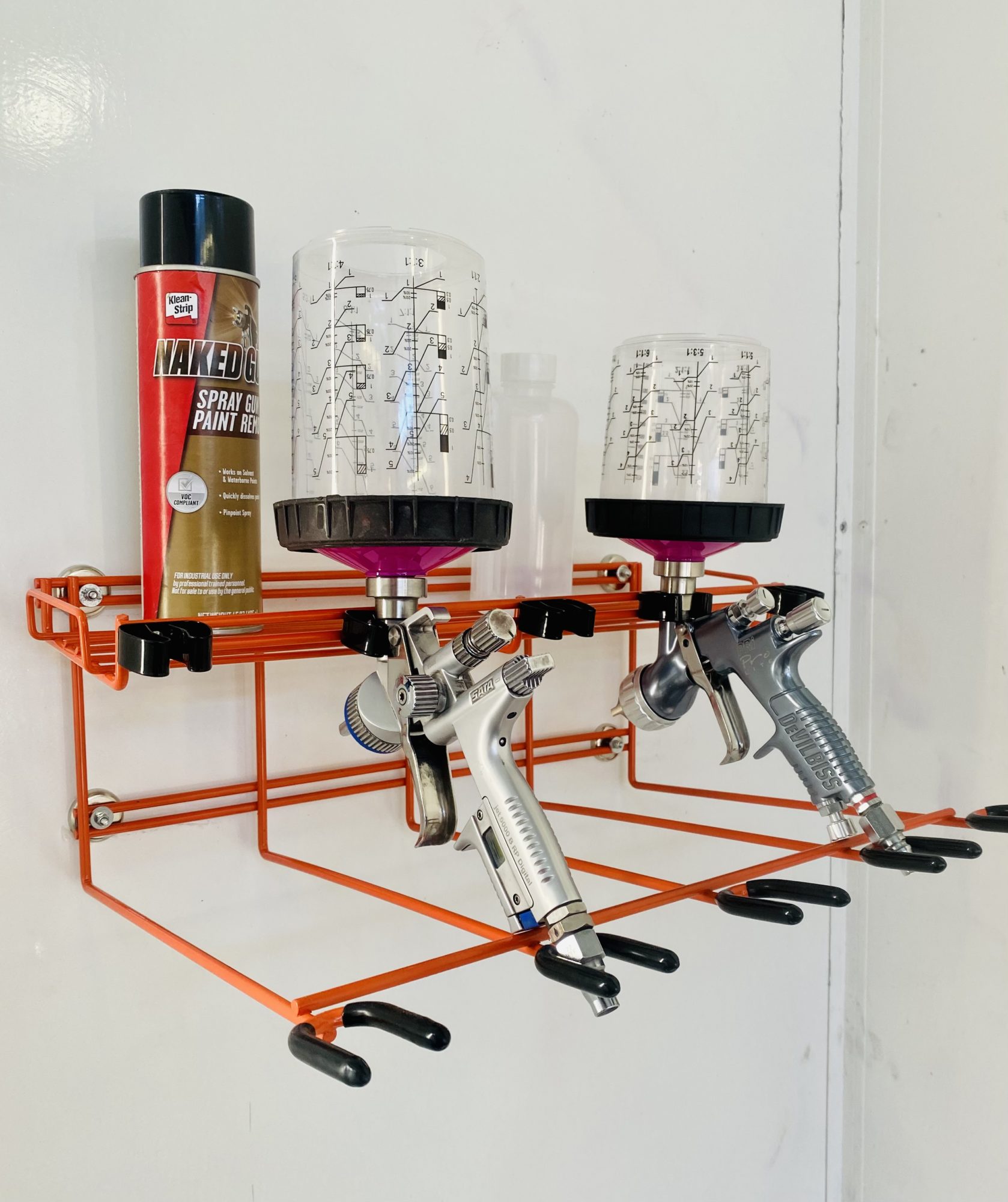 MAGNETIC 5 GUN PPS HOLDER - Bodyshop Paint Supplies Bayswater